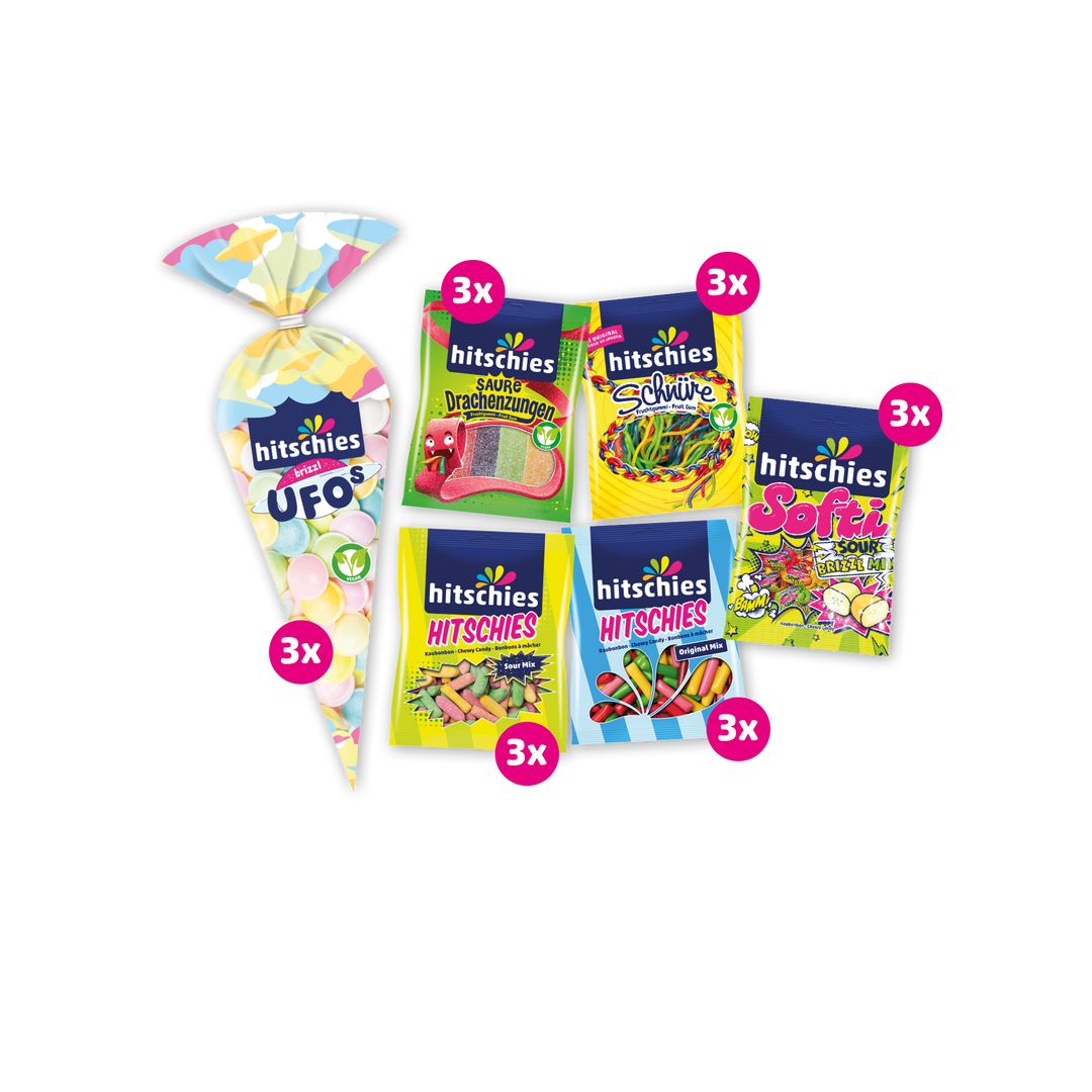 hitschies vielfältige Süßigkeiten und Candy Trends