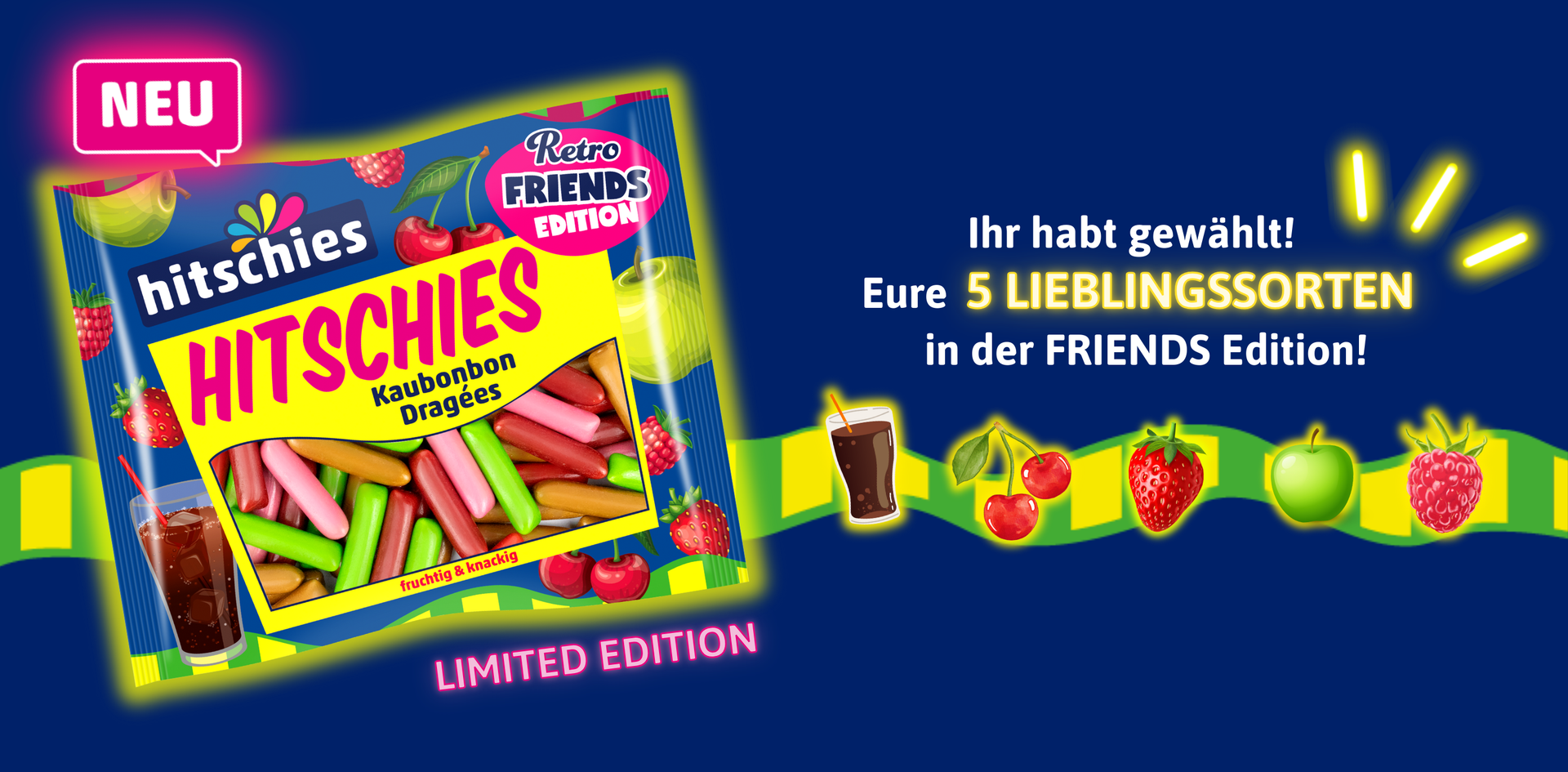 hitschies. Nasch dein Ding.