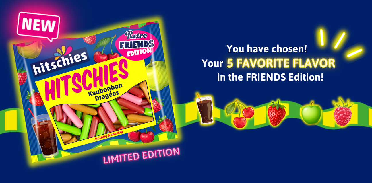 hitschies. Snack it your way.