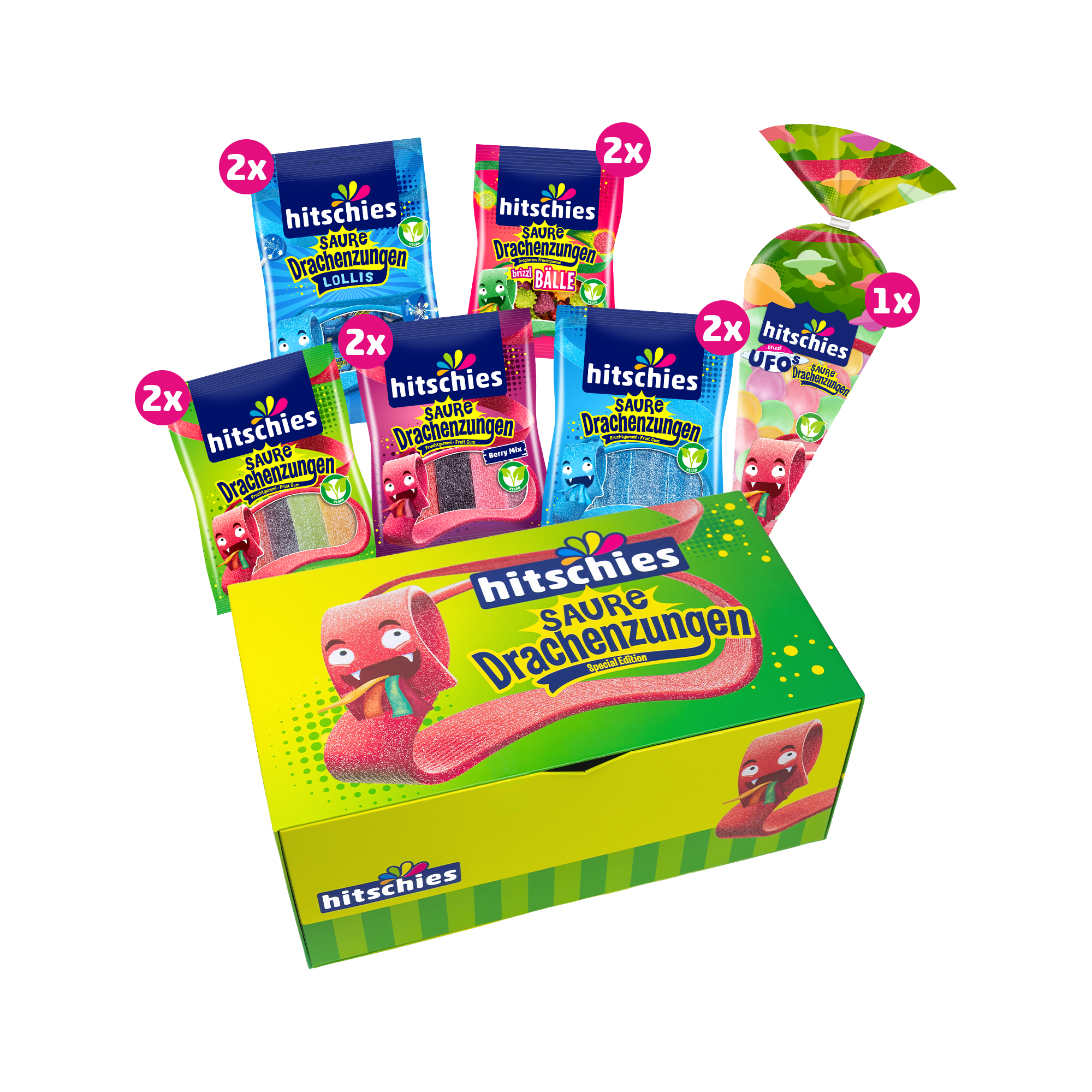 hitschies vielfältige Süßigkeiten und Candy Trends